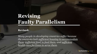 Using Parallelism in Writing | PPTX