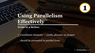 Using Parallelism | PPT