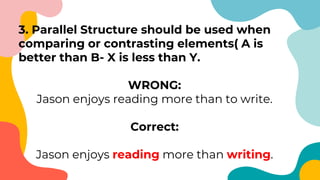 USING PARALLEL STRUCTURE.pptx
