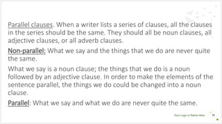 Using Parallel Structures-May 10.pptx