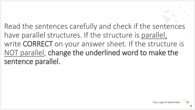 Using Parallel Structures-May 10.pptx