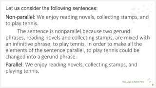 Using Parallel Structures-May 10.pptx