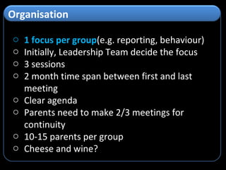Using parent focus groups for effective school improvement | PPT