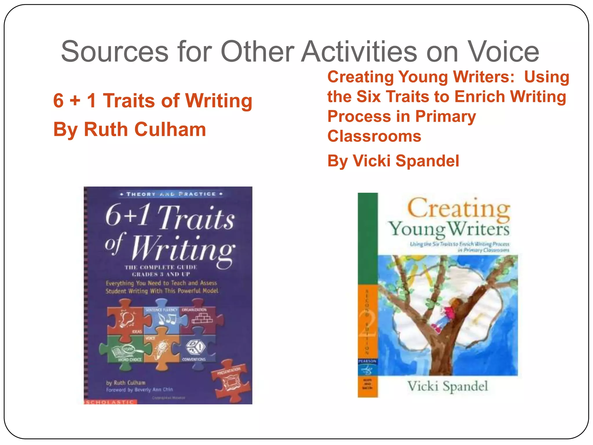 Using personal voice in writing (1) | PPTX