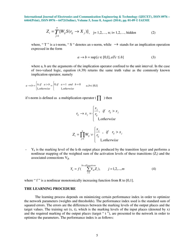 Using petri net with inherent fuzzy in the recognition of ecg signals | PDF