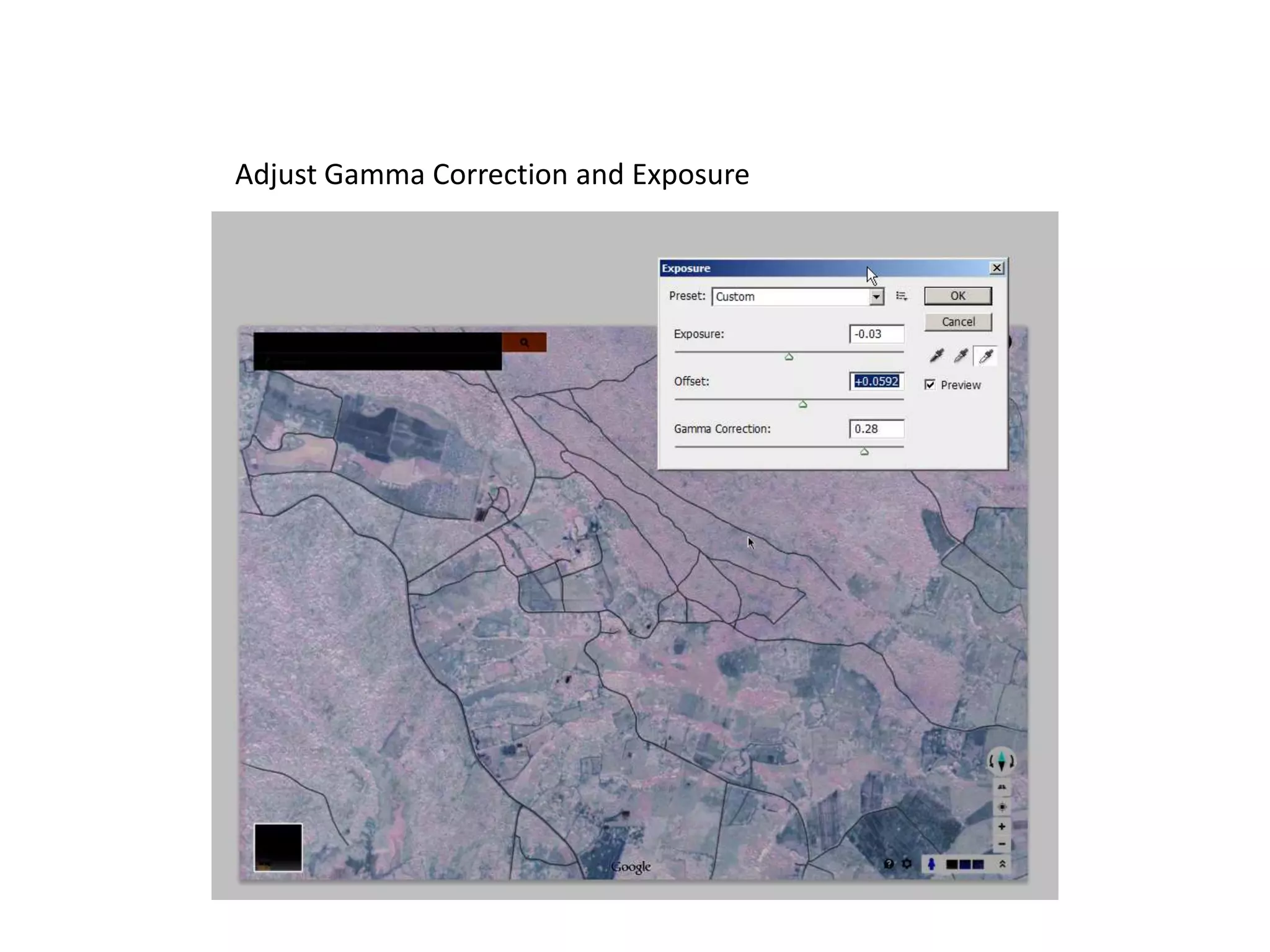 Using photoshop to create printable route maps | PPT
