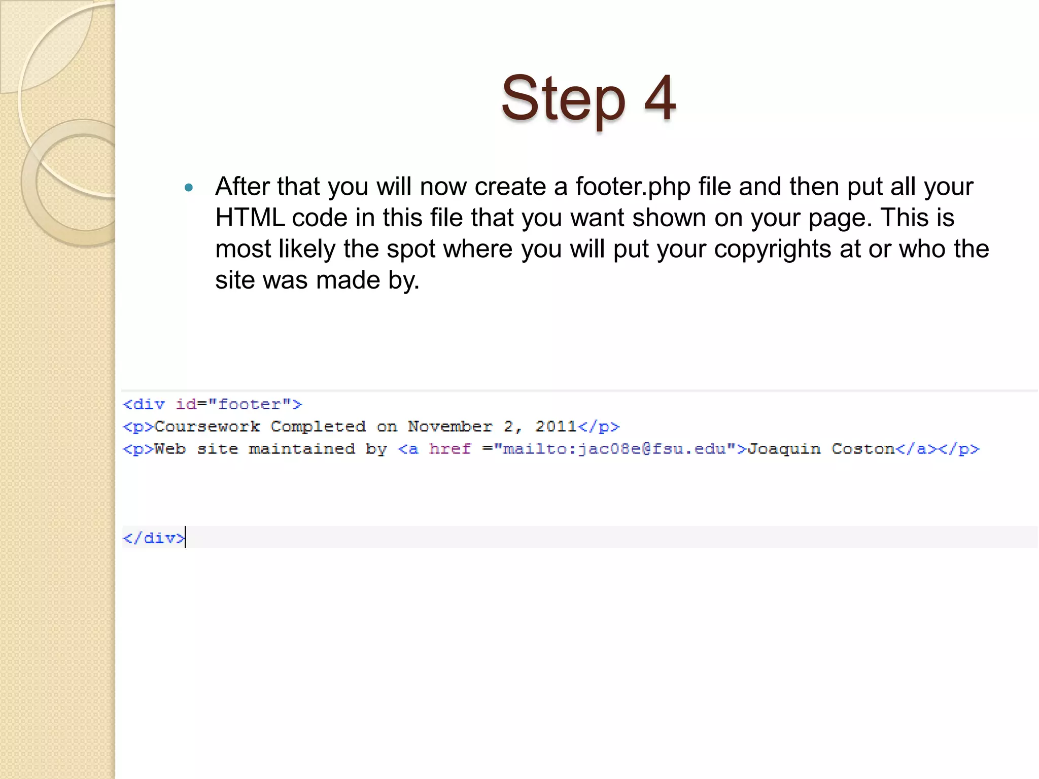 Using php to design a guestbook website tutorial | PPTX