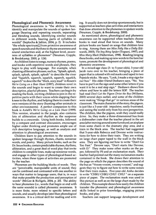 Using picture books to support young children s literacy | PDF