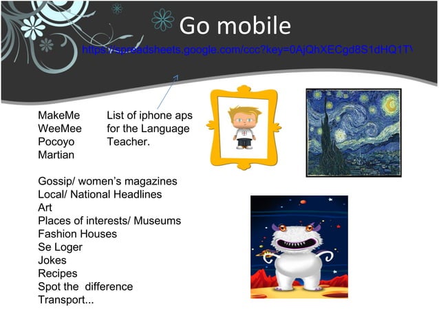 Using pictures in mfl | PPT