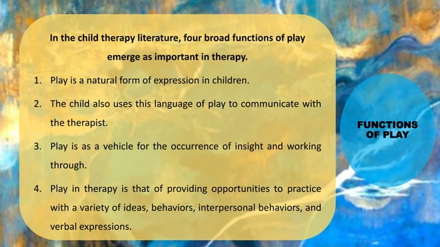 Using Play Therapy for Children | PPT