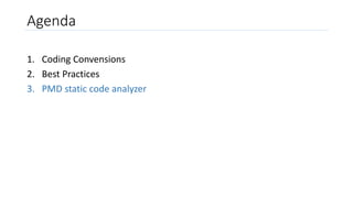 Using pmd to ensure apex coding best practices | PPT