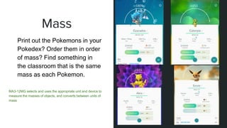 Using pokemon go in maths | PPTX | Educational Video Games | Video Game ...