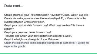 Using pokemon go in maths | PPTX