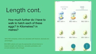 Using pokemon go in maths | PPTX | Educational Video Games | Video Game ...