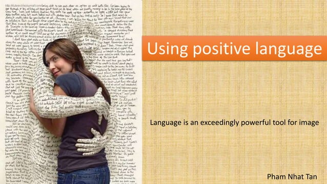 Using positive language | PPTX