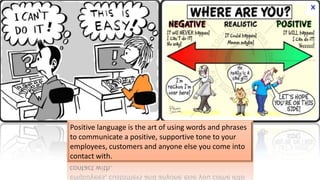 Using positive language | PPTX
