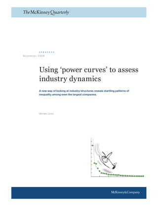 Using ‘Power Curves’ To Assess Industry Dynamics | PDF
