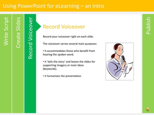 Using power point for elearning - an intro | PPTX