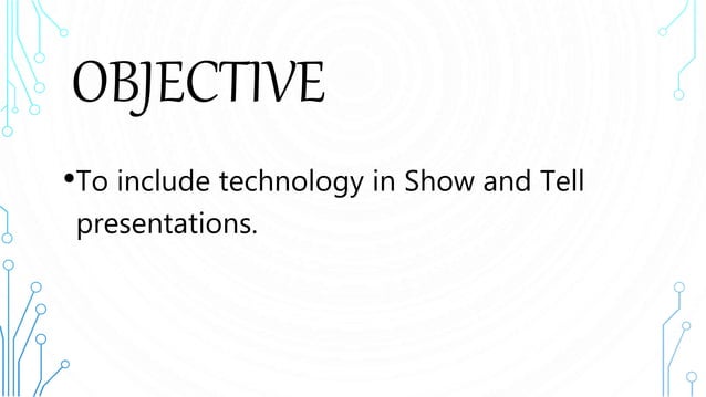 Using power point to show and tell | PPT