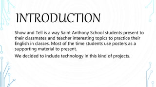 Using power point to show and tell | PPTX