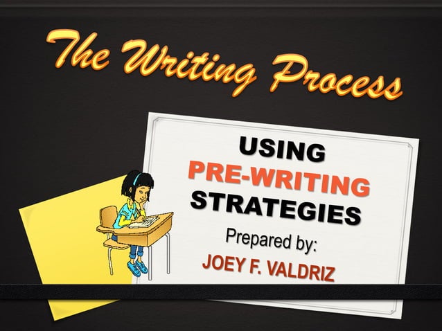 Pre-Writing Strategies | PDF