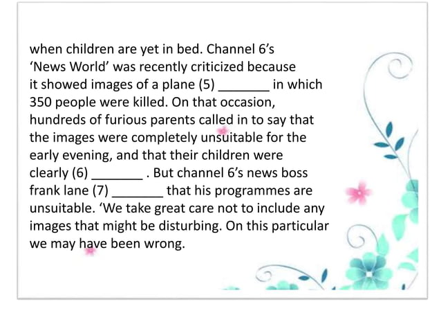 Using precise words | PPTX