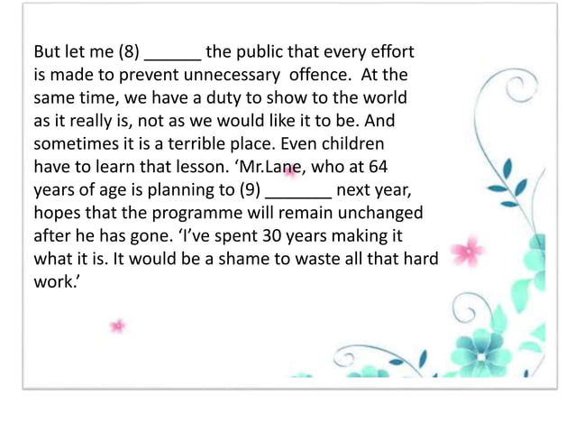 Using precise words | PPTX