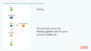 Using Processes and Timers for Long-Running Asynchronous Tasks | PPT