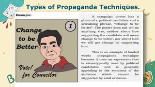 Using Propaganda Techniques.pptx