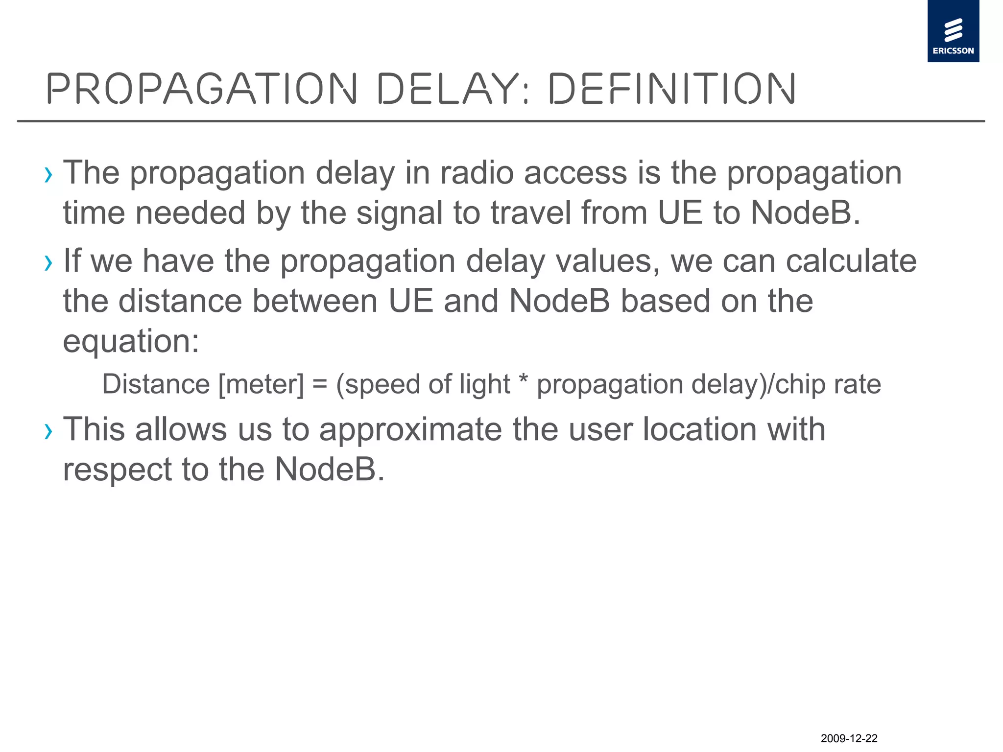 Using Propagation Delay in WCDMA RAN Optimization.ppt