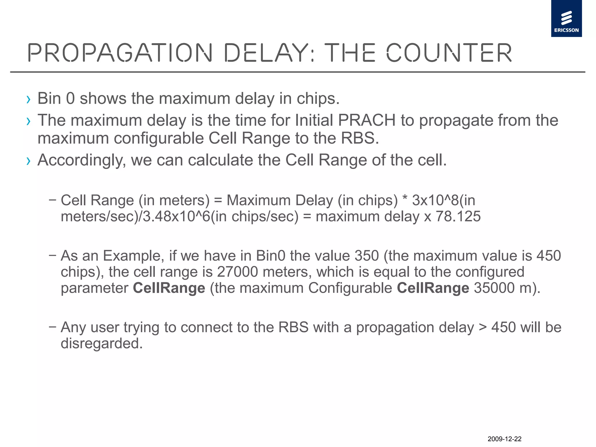 Using Propagation Delay in WCDMA RAN Optimization.ppt
