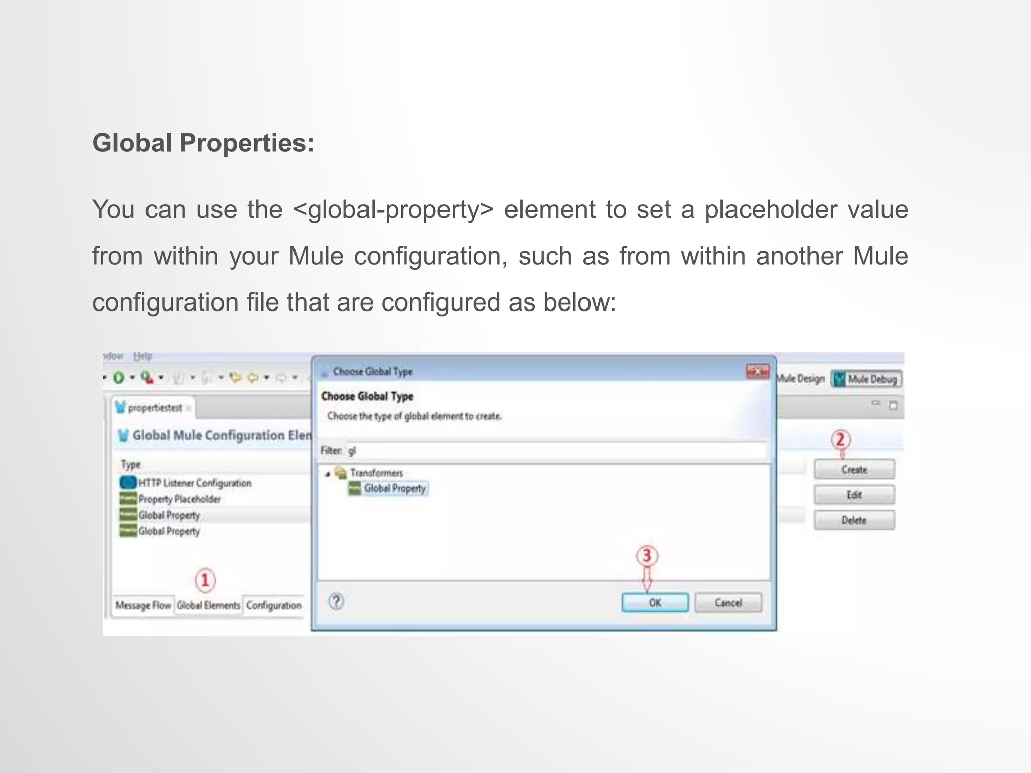 Using properties in mule | PPT