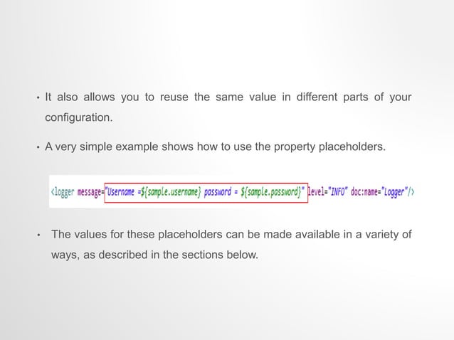 Using properties in mule | PPT