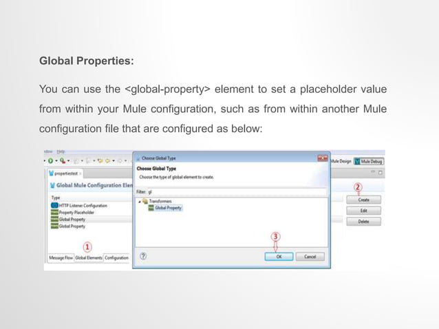 Using properties in mule | PPT