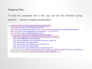 Using properties in mule | PPT