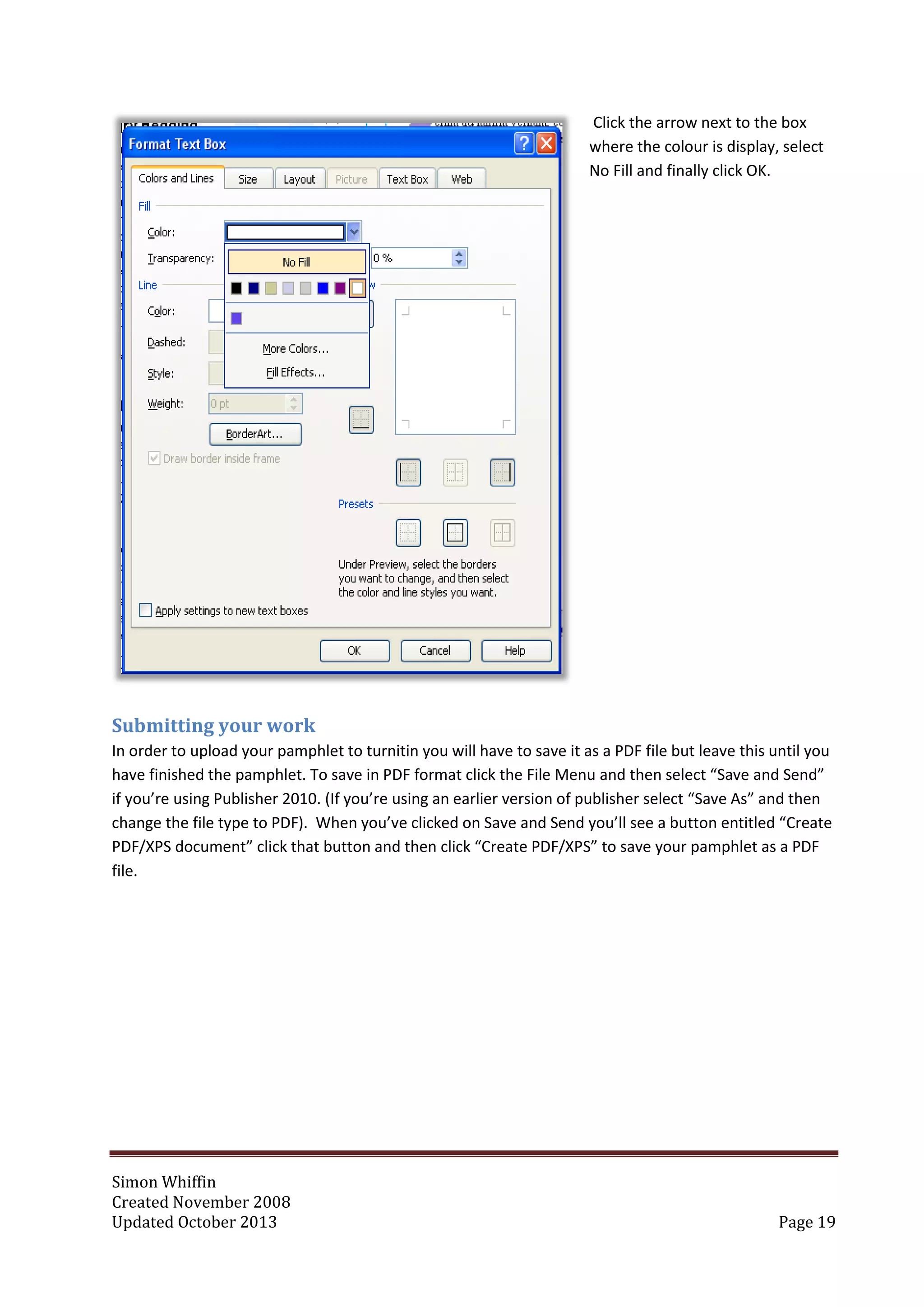 An introduction to MS Publisher | PDF