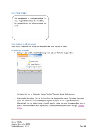 An introduction to MS Publisher | PDF