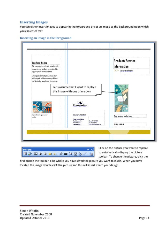 An introduction to MS Publisher | PDF | Desktop Publishing | Computer ...