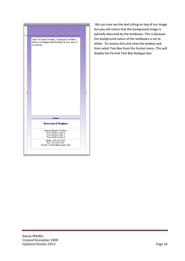 An introduction to MS Publisher | PDF | Desktop Publishing | Computer ...