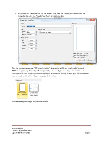 An introduction to MS Publisher | PDF