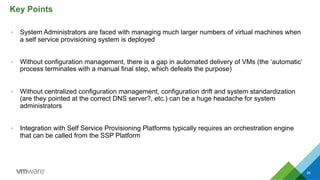 Using Puppet with Self Service Provisioning | PDF