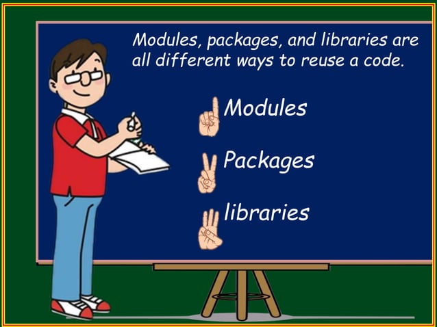 Python Modules and Libraries | PPT