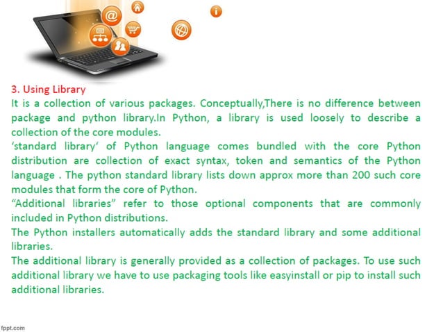 Using python libraries.pptx , easy ppt to study class 12 | PPT Using python libraries.pptx , easy ppt to study class 12 | PPT