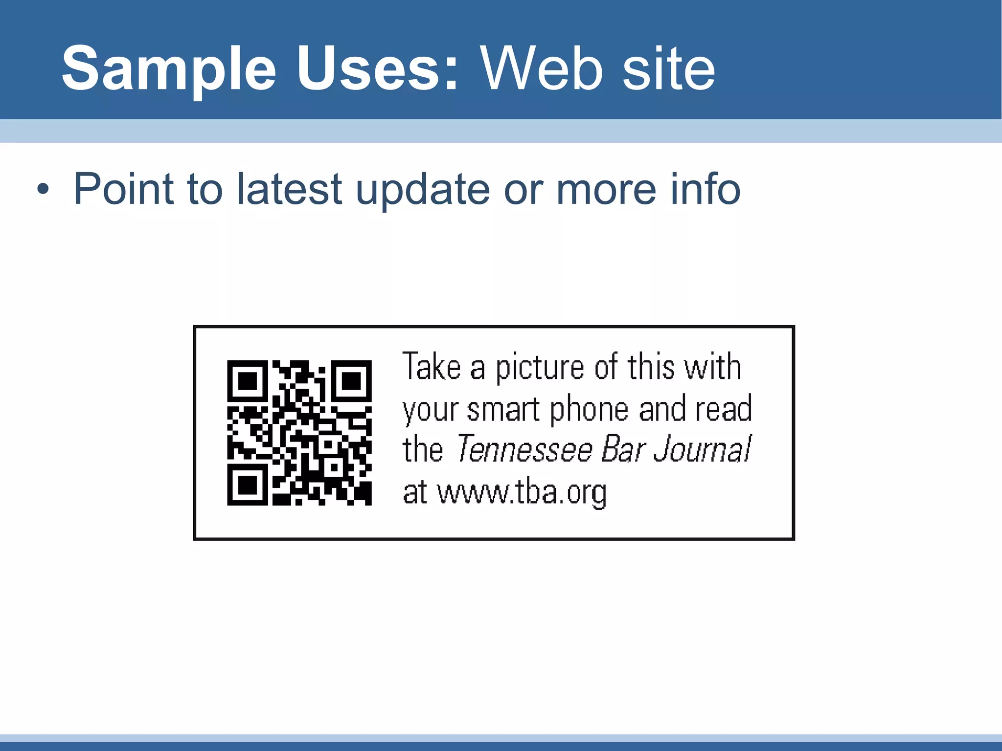 Using QR Codes: Overview and Best Practices | PPT