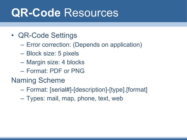 Using QR Codes: Overview and Best Practices | PPT
