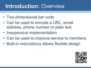 Using QR Codes: Overview and Best Practices | PPT