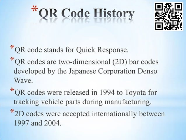Using qr codes in libraries | PPTX