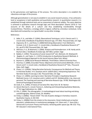 Using qualitative research to generalize | PDF