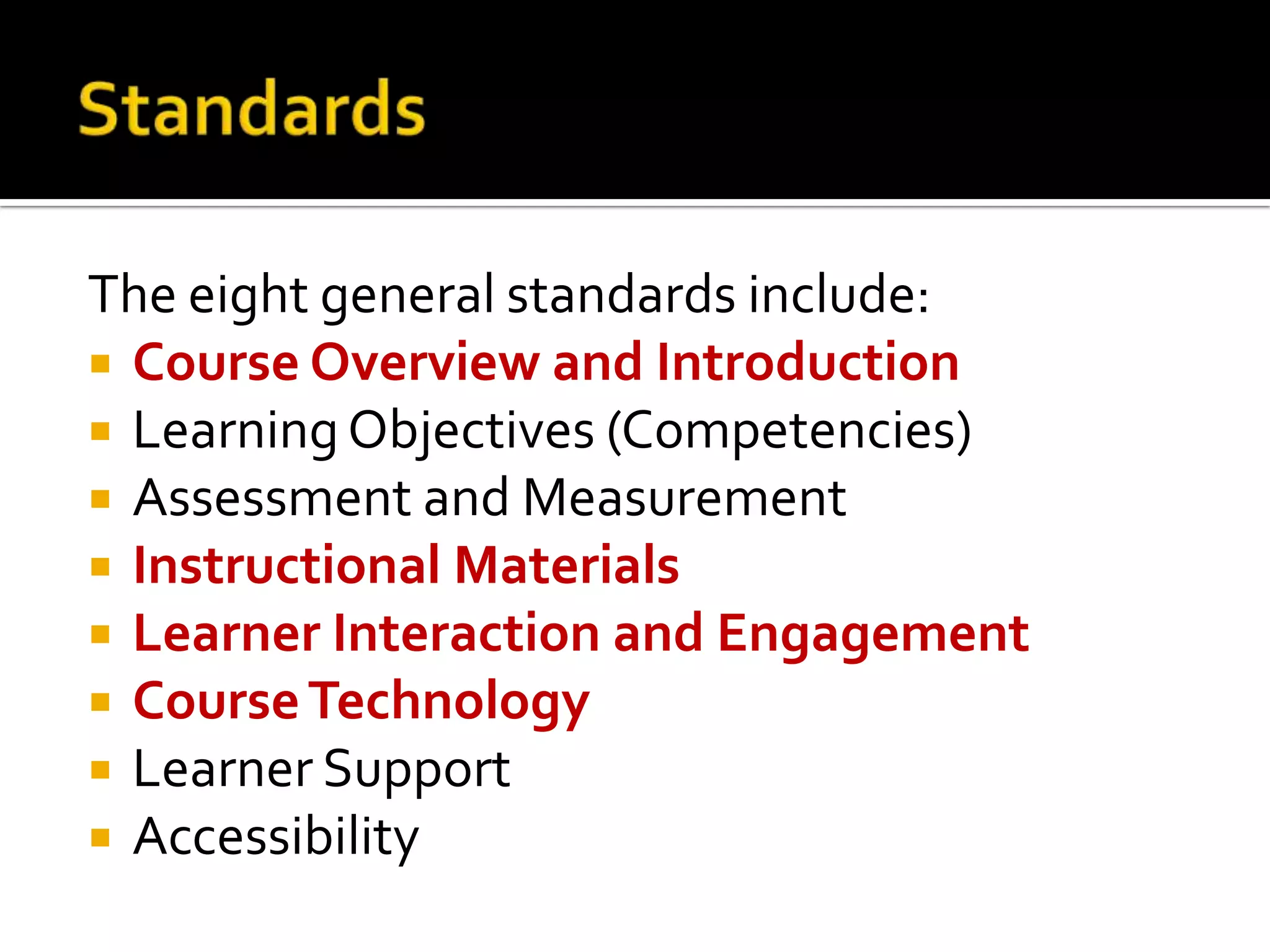 Using quality matters | PPTX