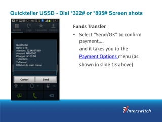 Using Quickteller via USSD from your mobile phone | PPT